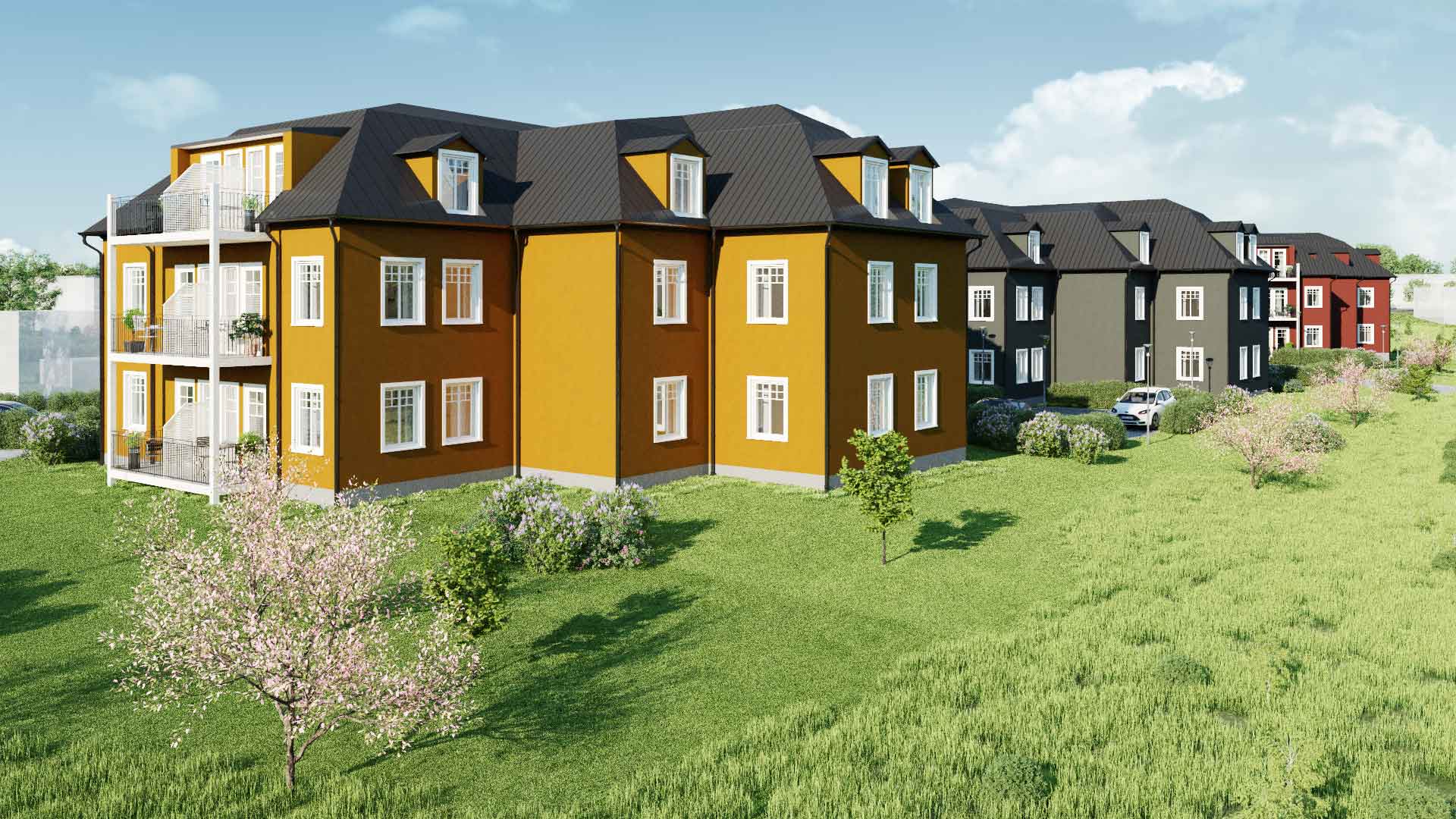 Brf Västergård - Steninge slottsby