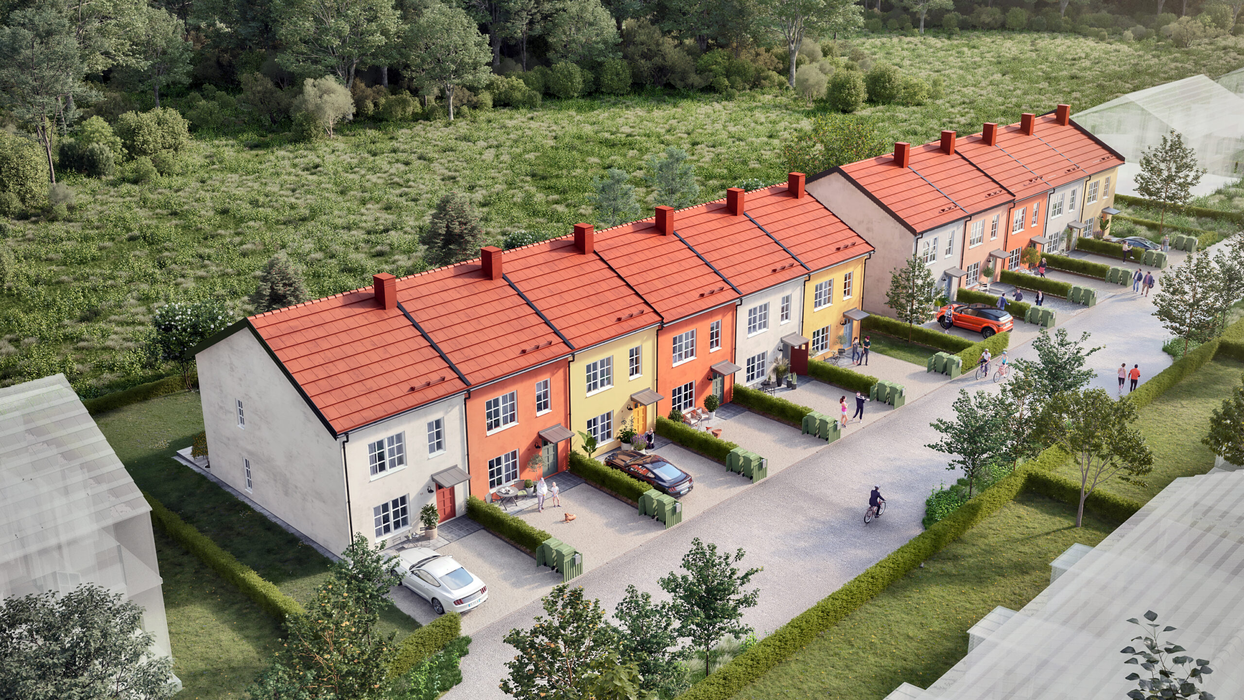 Bostäder - Steninge slottsby